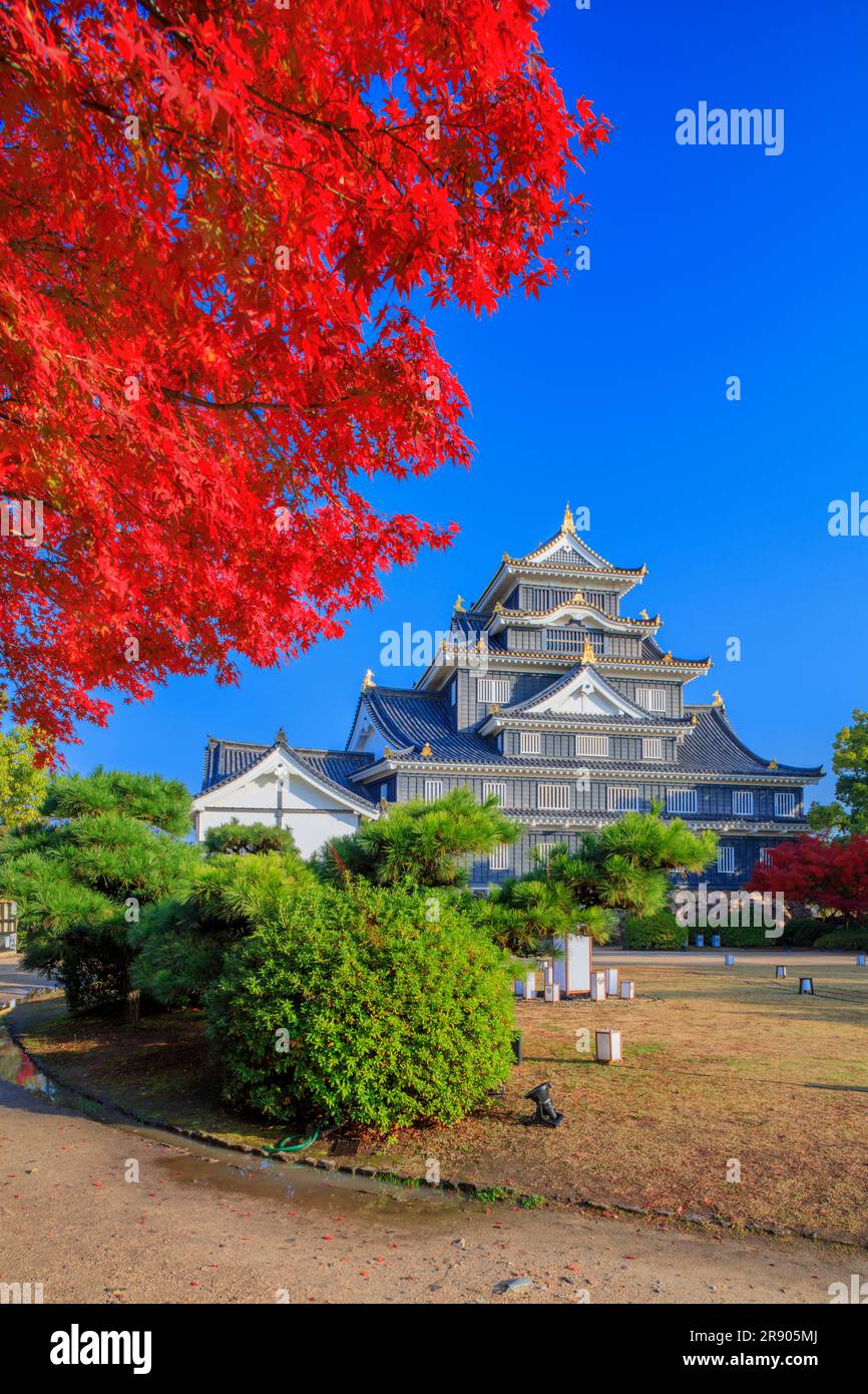 Okayama castle in okayama prefecture hi-res stock photography and ...