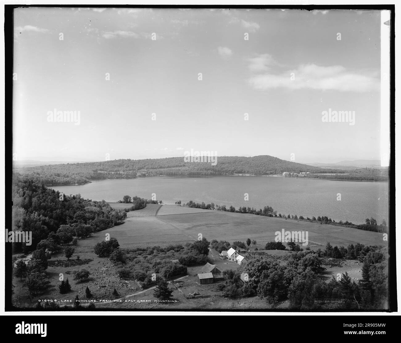 Lake Dunmore from the east, Green Mountains, between 1900 and 1906 ...