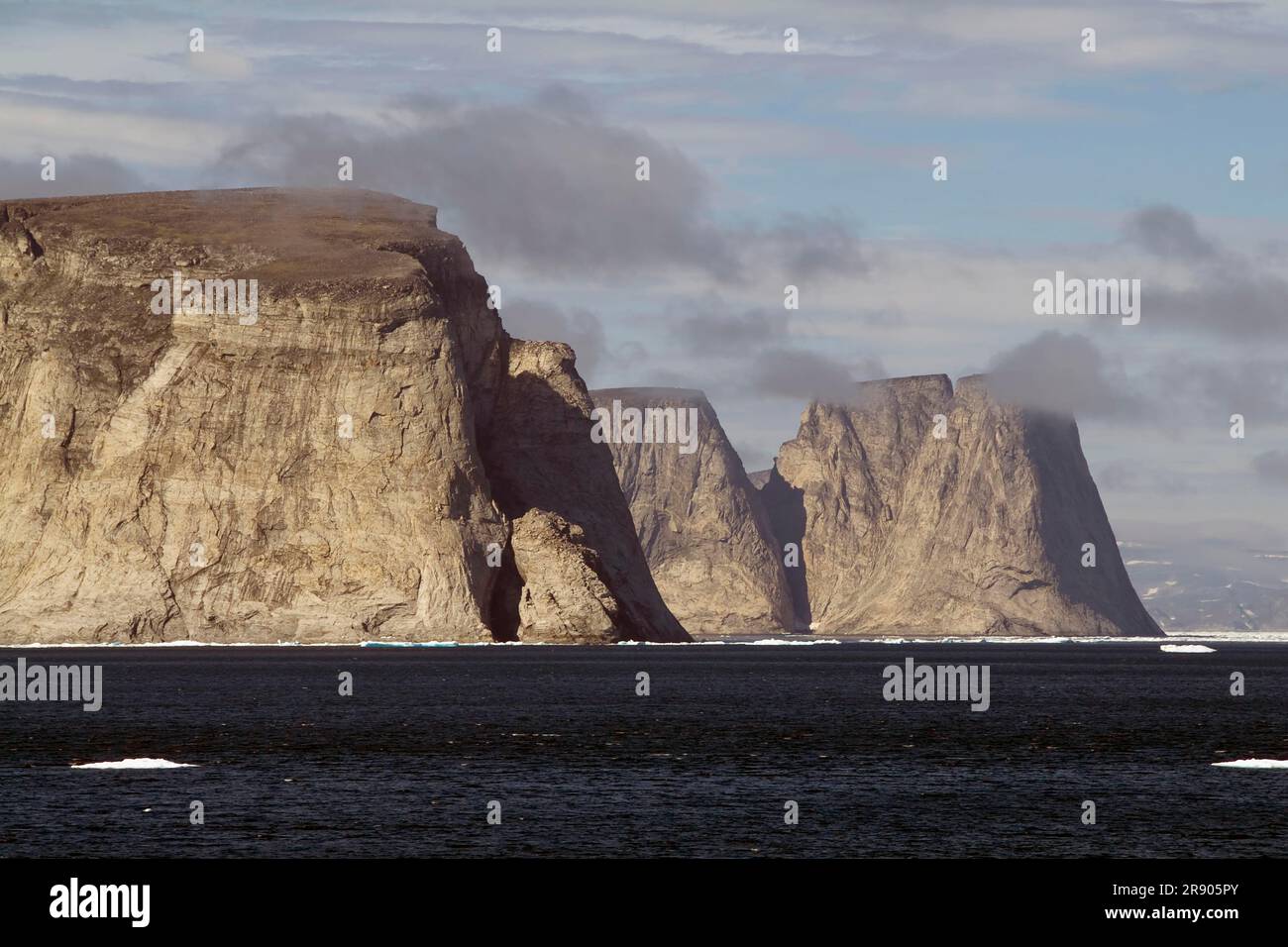 Cape Mercy, Cumberland Sound, Baffin Island, Nunavut, Canada Stock ...