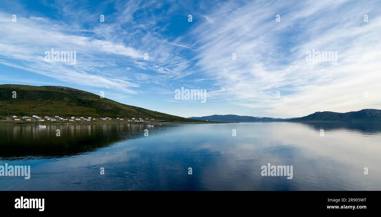 Harbour and Coast, Nain, Labrador, Canada Stock Photo - Alamy