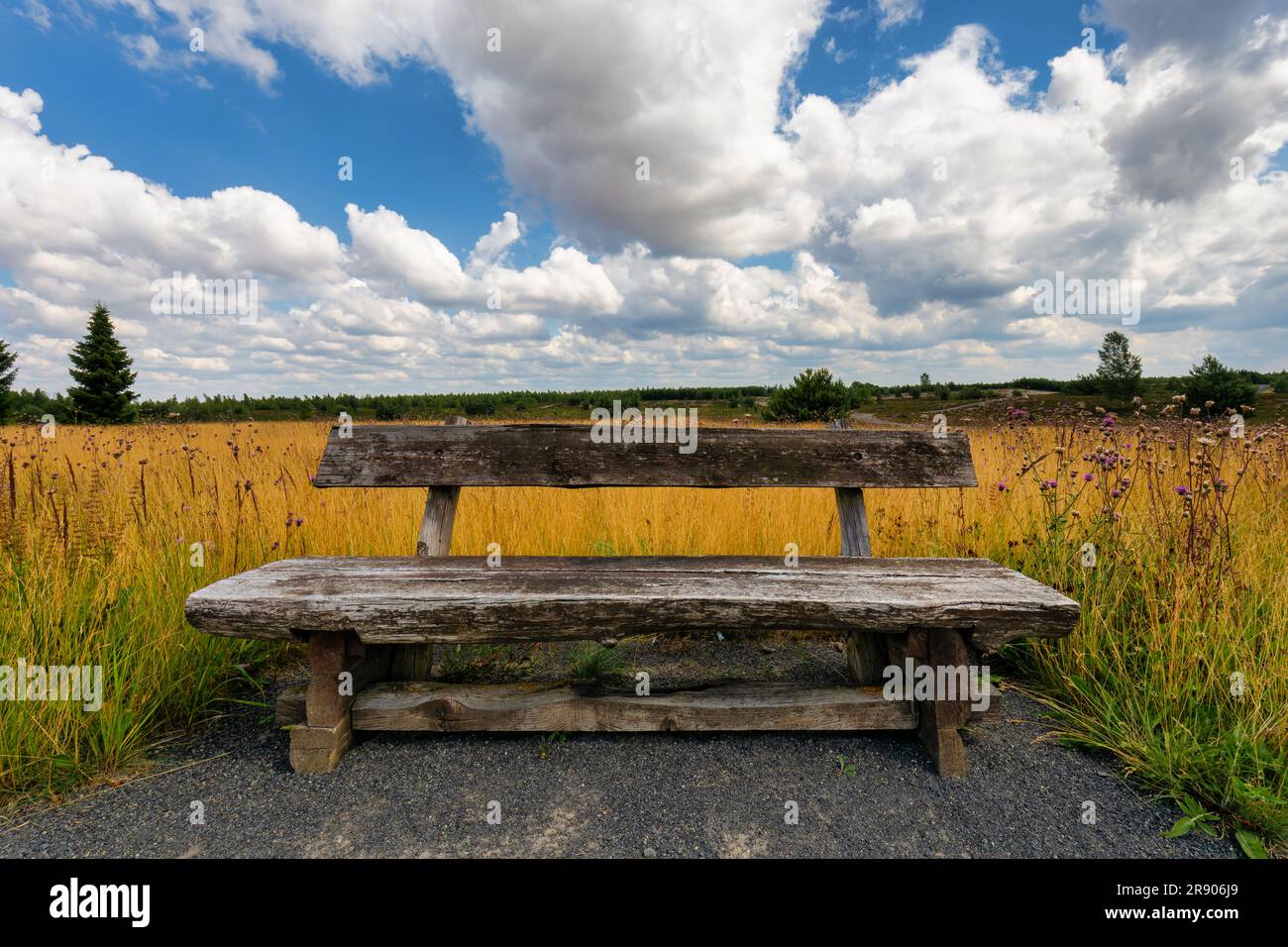 Boulder park Nochten at the Boxberg power plant in Lusatia, germany ...