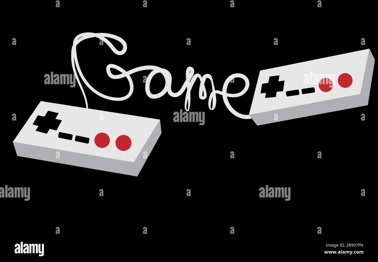 Two gray old retro hipster joysticks manipulators remotes from the 80's ...