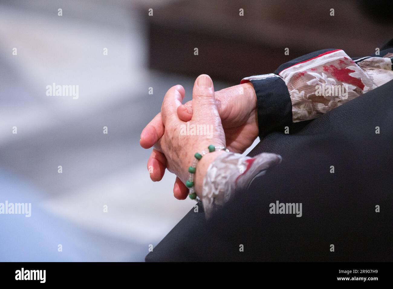 Rome, Italy. 22nd June, 2023. Prayer vigil "Morire di Speranza" in ...