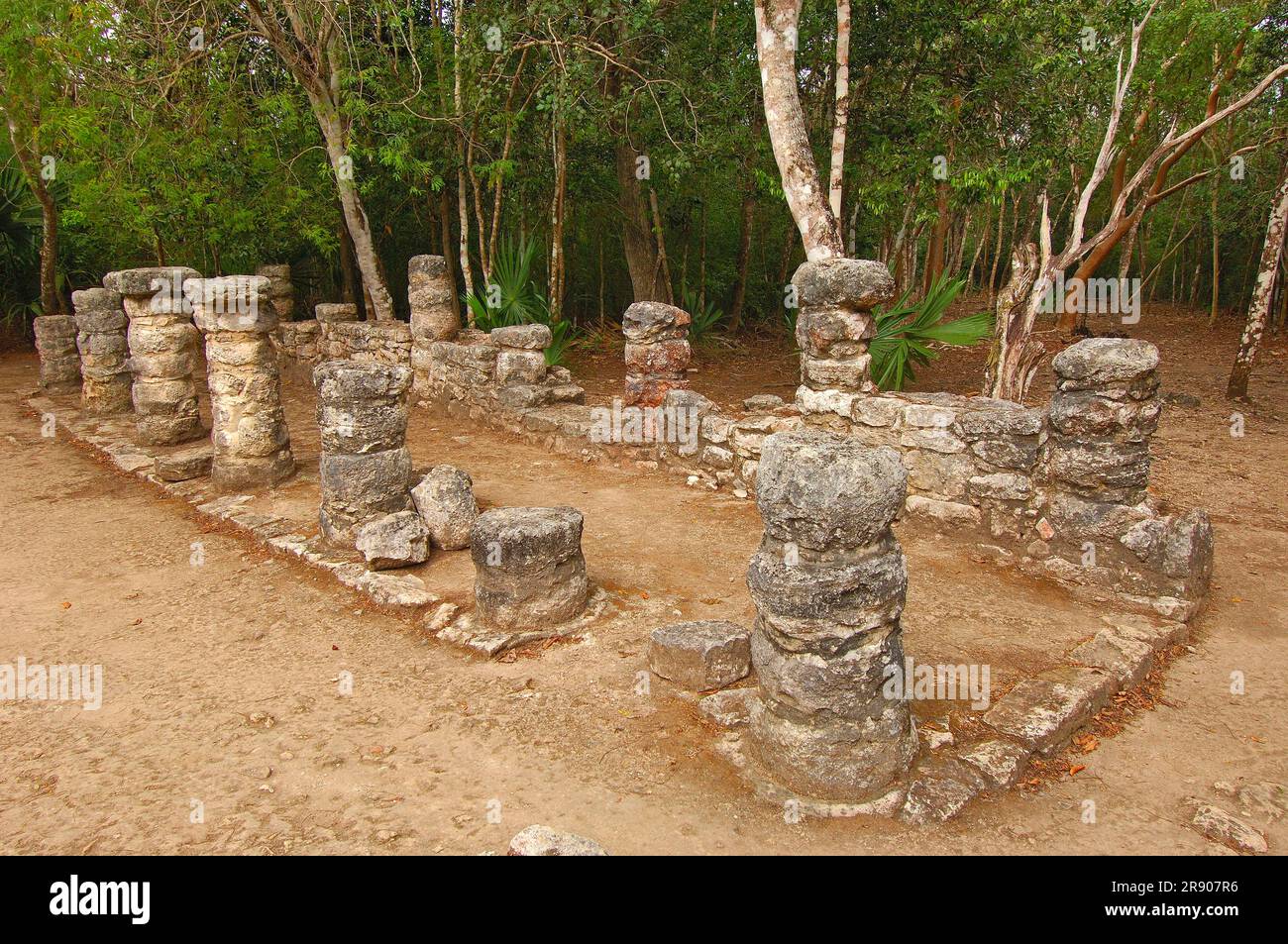 Mayan Ruins of Coba, Caribe, Quintana Roo, Riviera Maya, Yucatan ...