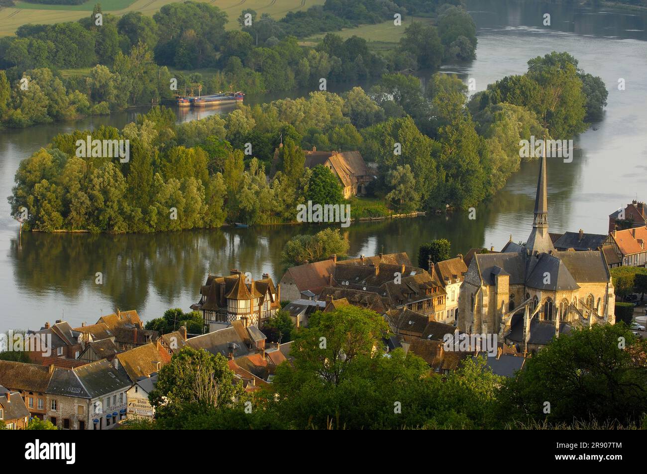 Valley of the river seine hi-res stock photography and images - Alamy
