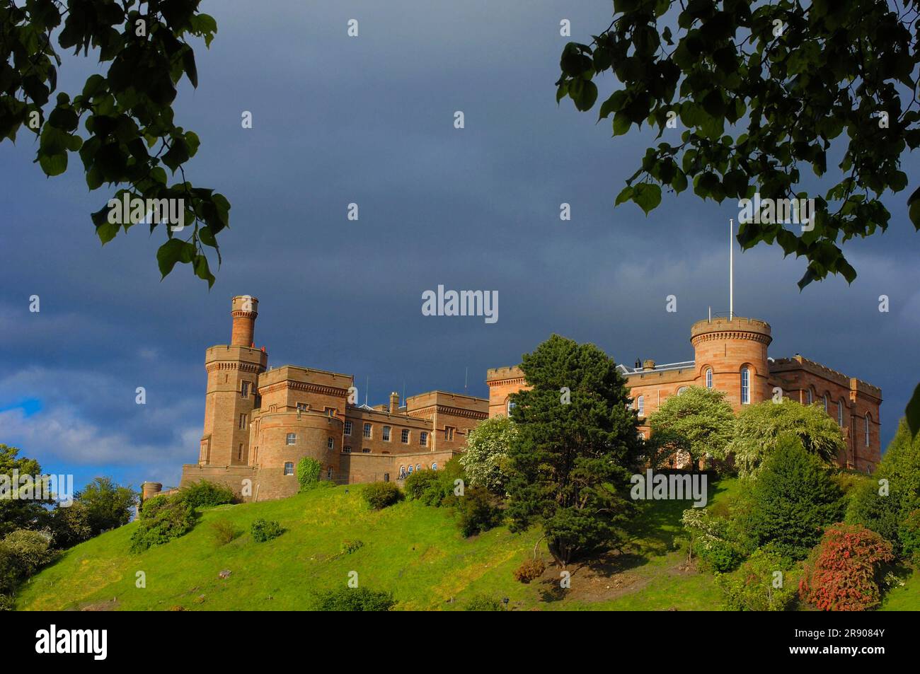 Inverness Castle, Inverness, Highlands, Scotland, United Kingdom Stock ...