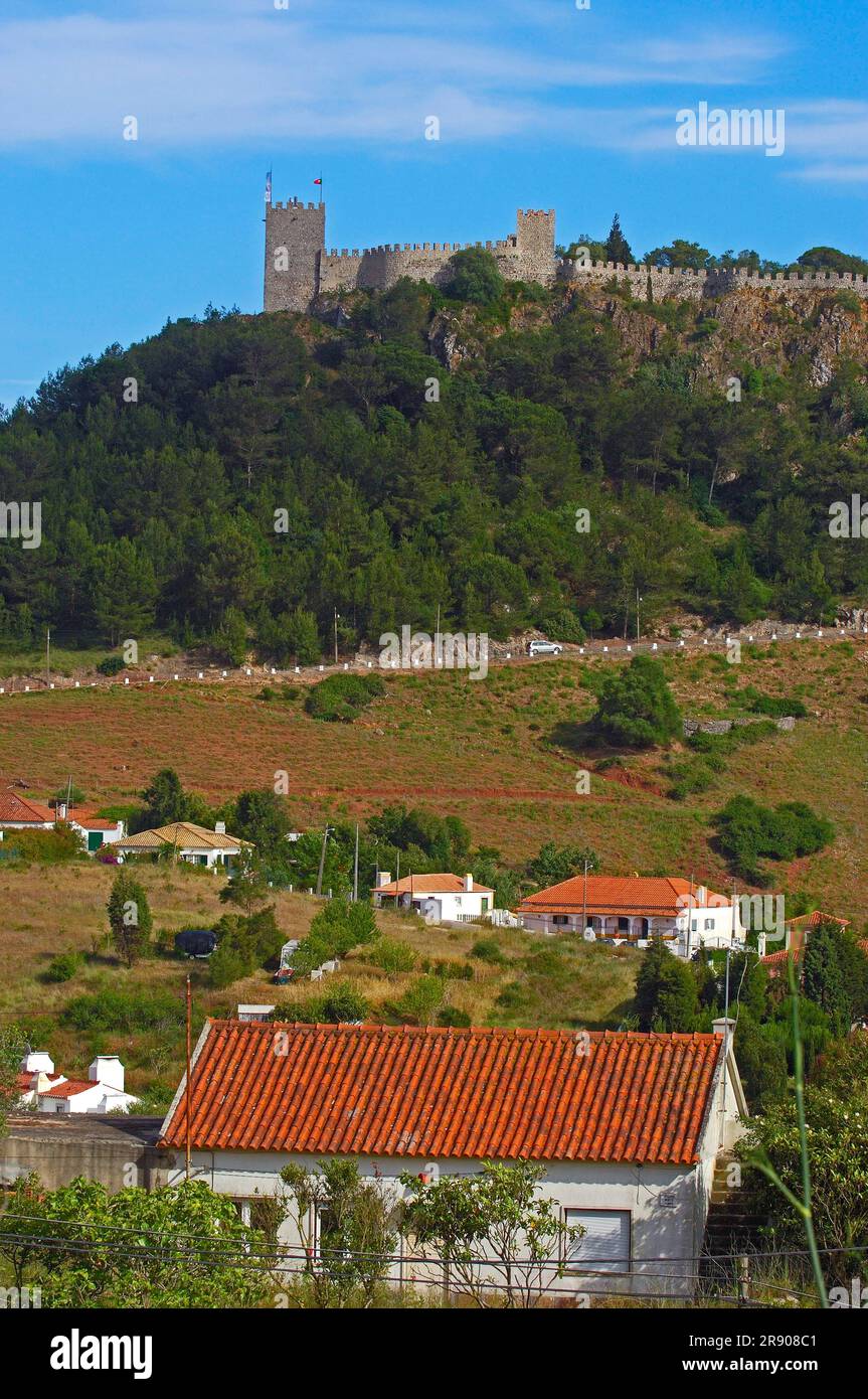 Sesimbra Castle, Sesimbra, Setubal district, Serra de Arrabida, Lisbon ...