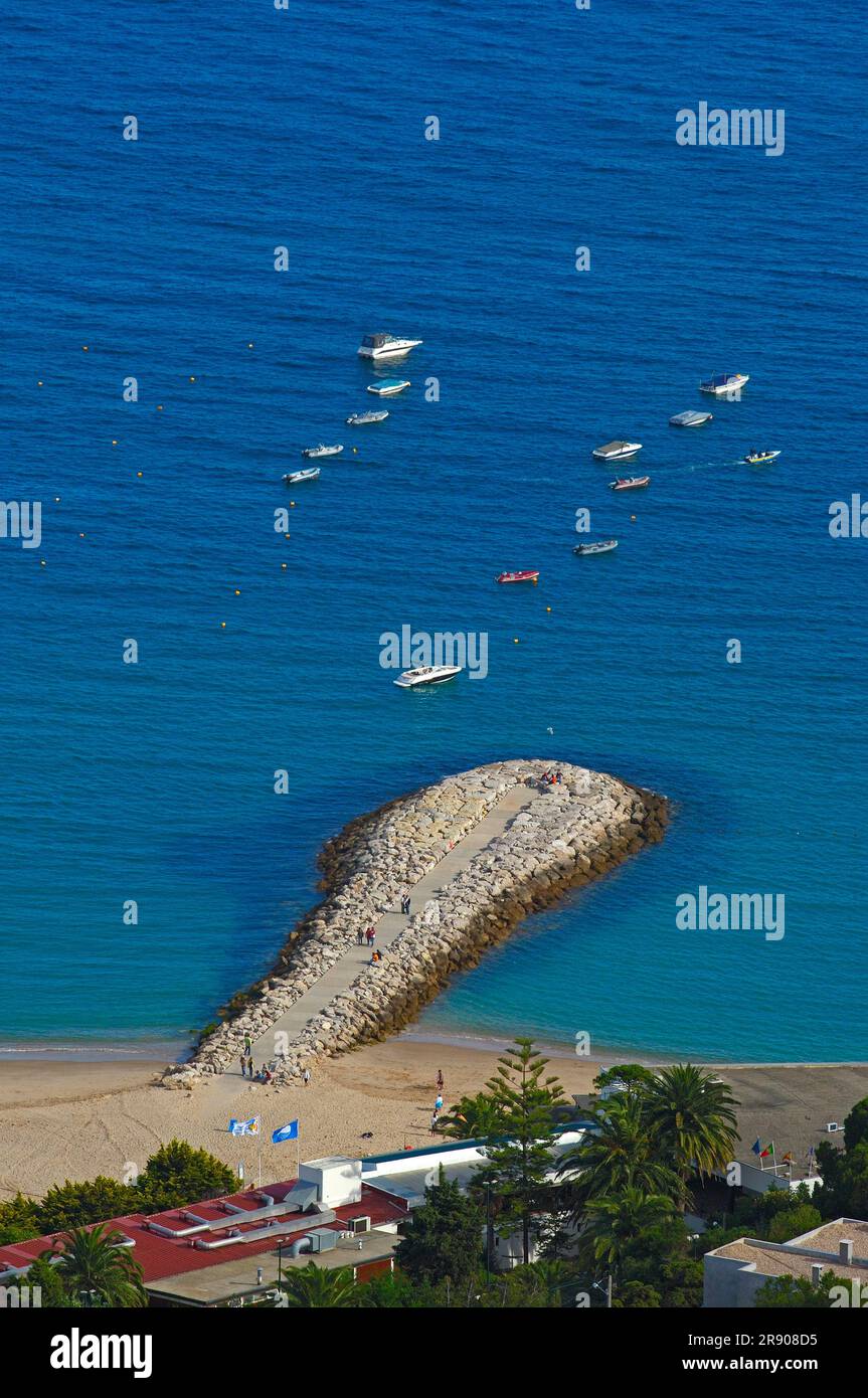 Sesimbra, Setubal district, Serra de Arrabida, Atlantic Ocean, Lisbon ...