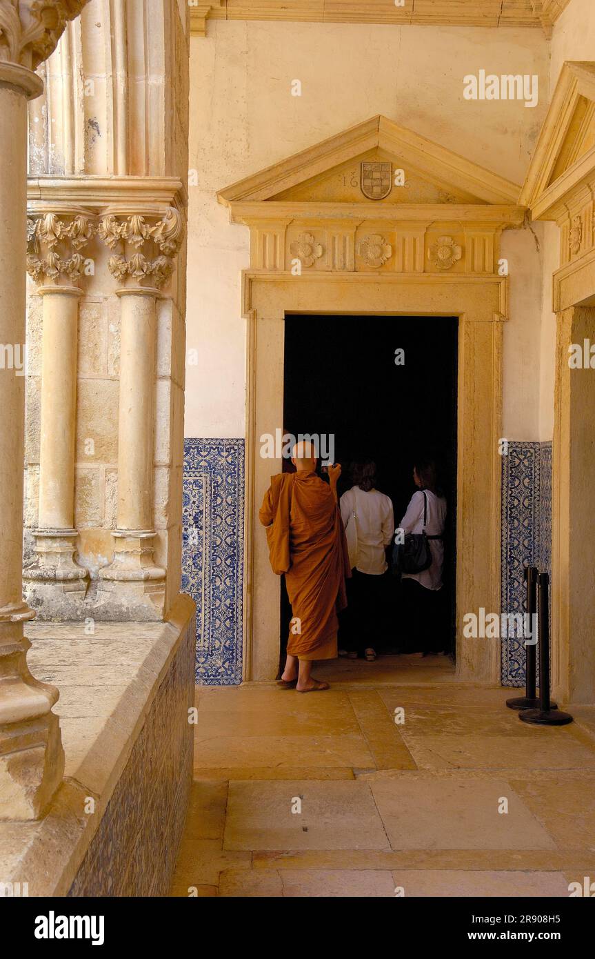Tomar, Monastery of the Order of Christ, Santarem District, Ribatejo ...
