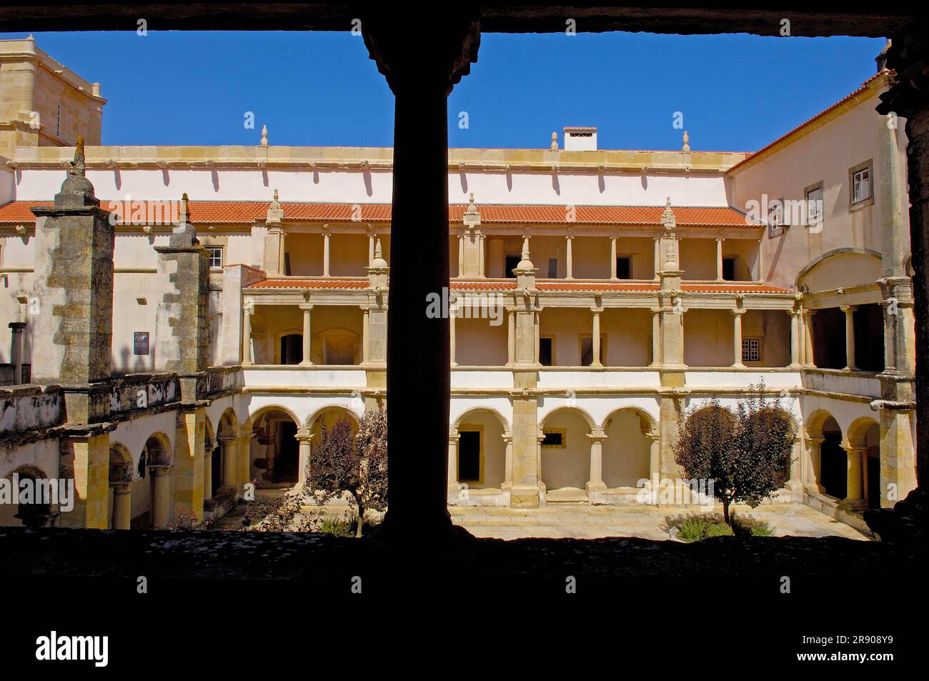 Tomar, Monastery of the Order of Christ, Santarem District, Ribatejo ...