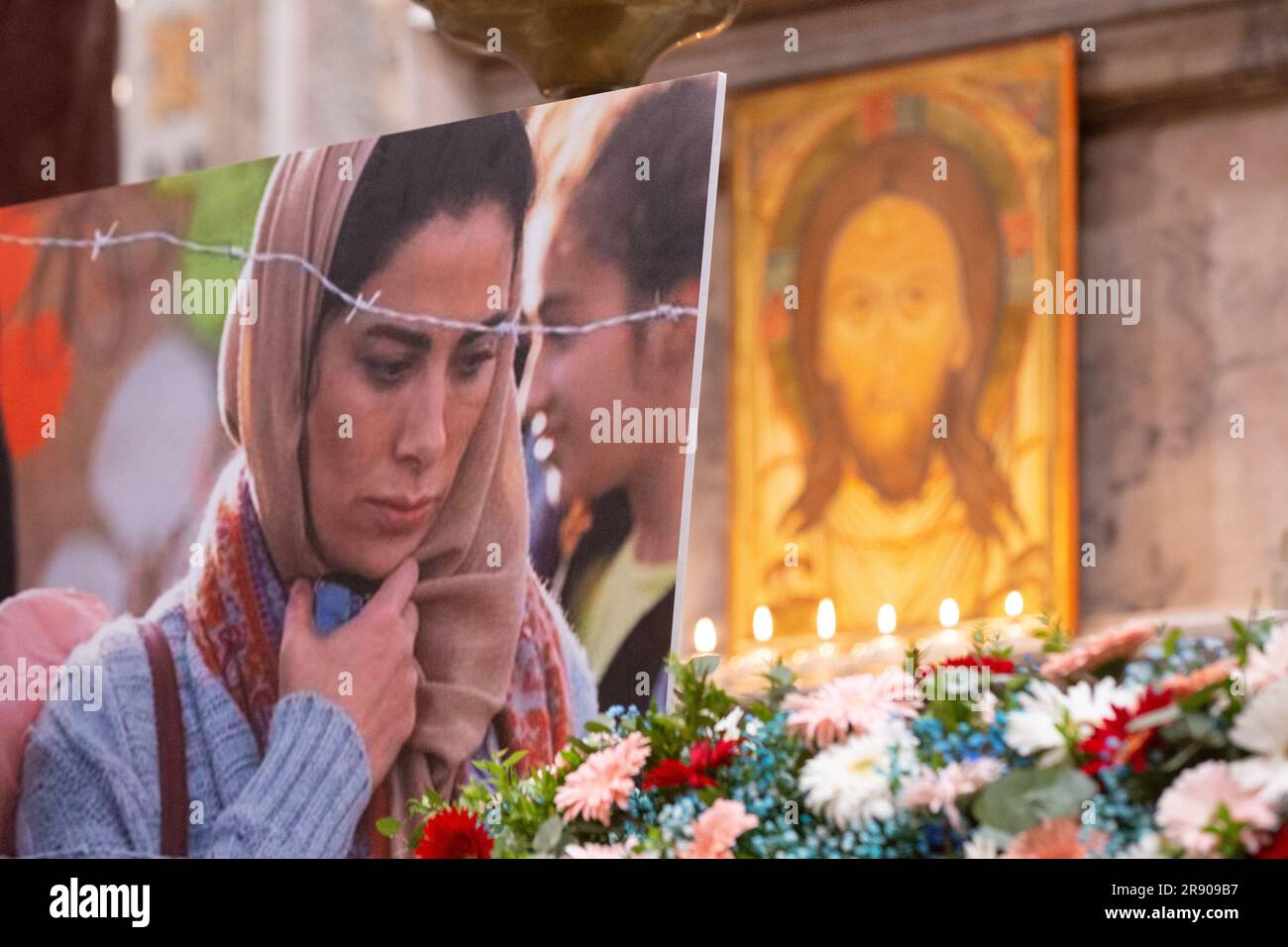 Rome, Italy. 22nd June, 2023. Prayer vigil "Morire di Speranza" in ...