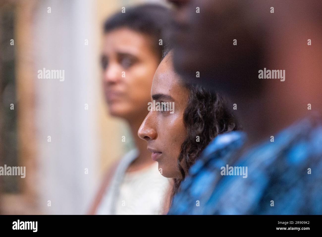 Rome, Italy. 22nd June, 2023. Prayer vigil "Morire di Speranza" in ...