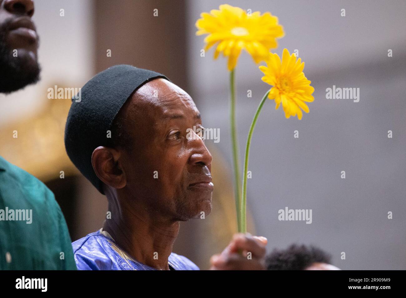Rome, Italy. 22nd June, 2023. Prayer vigil "Morire di Speranza" in ...