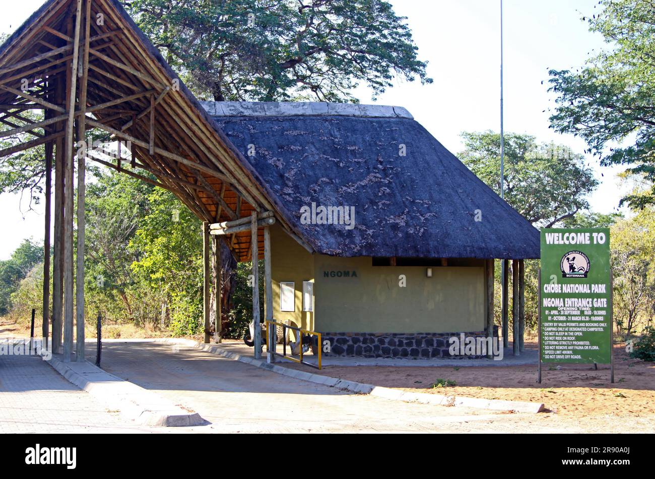 Ngoma entrance gate hi-res stock photography and images - Alamy