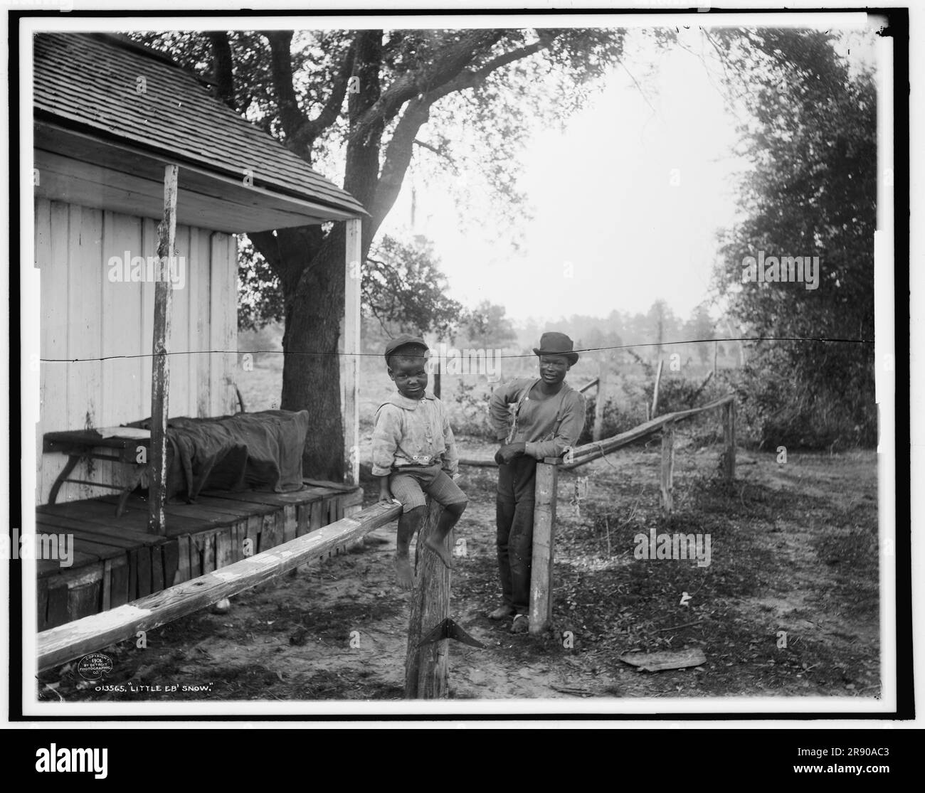 Little Eb. Snow, c1901 Stock Photo - Alamy