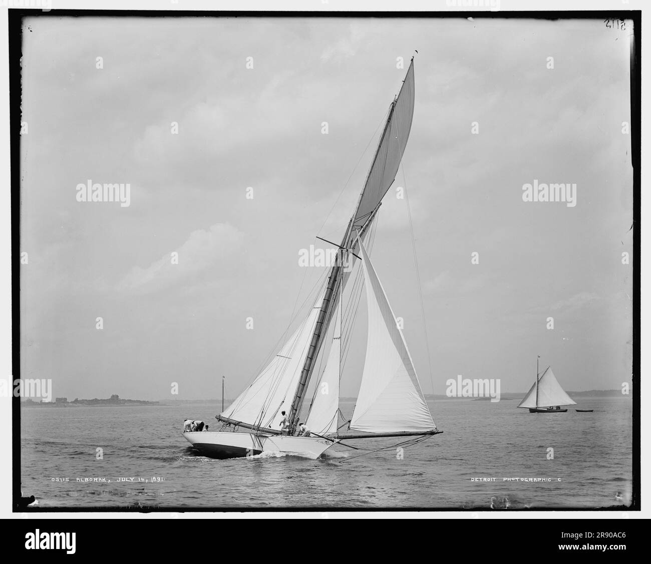 Alborak, 1891 July 16 Stock Photo - Alamy