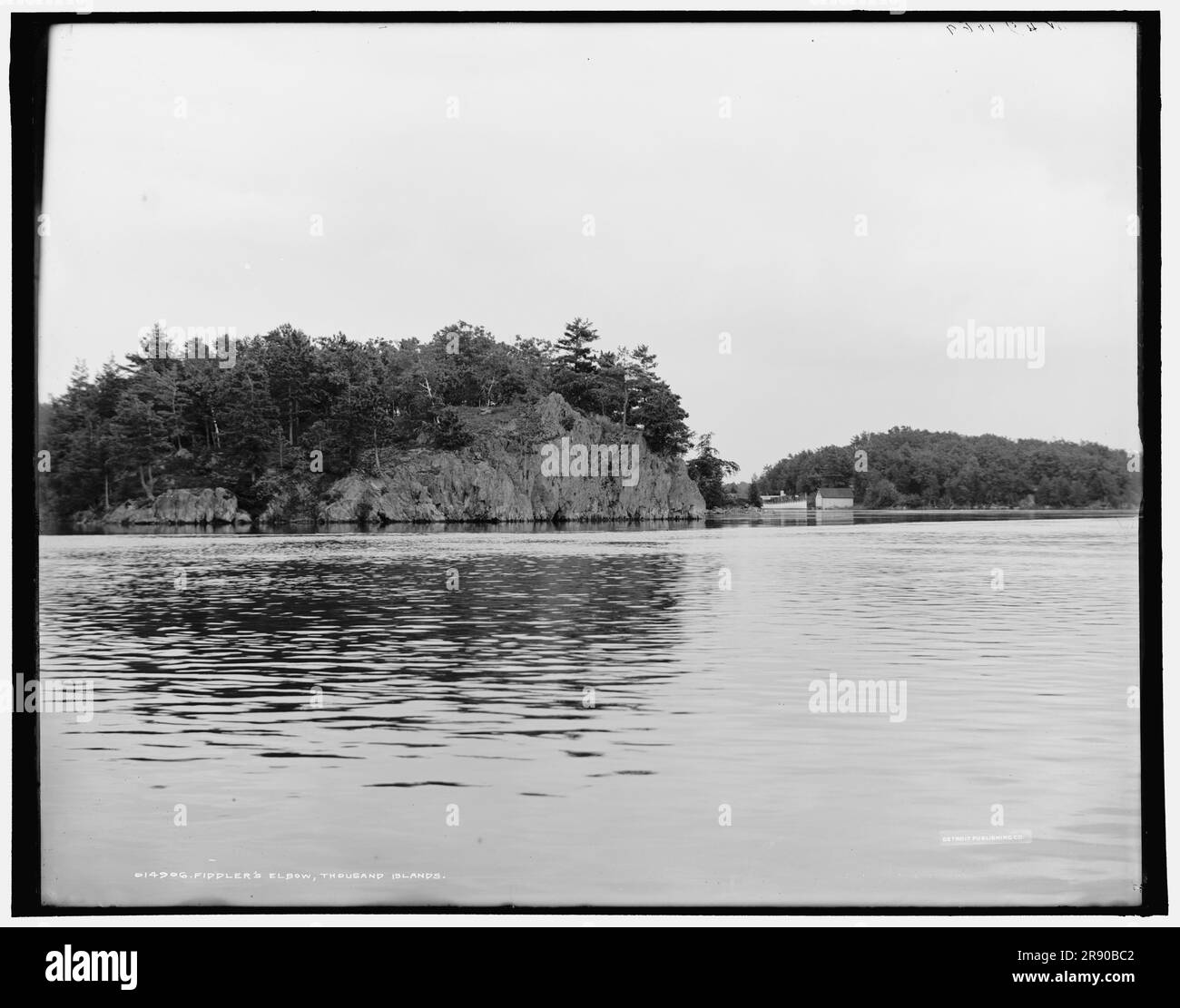 Fiddler's Elbow, Thousand Islands, (1902 Stock Photo - Alamy