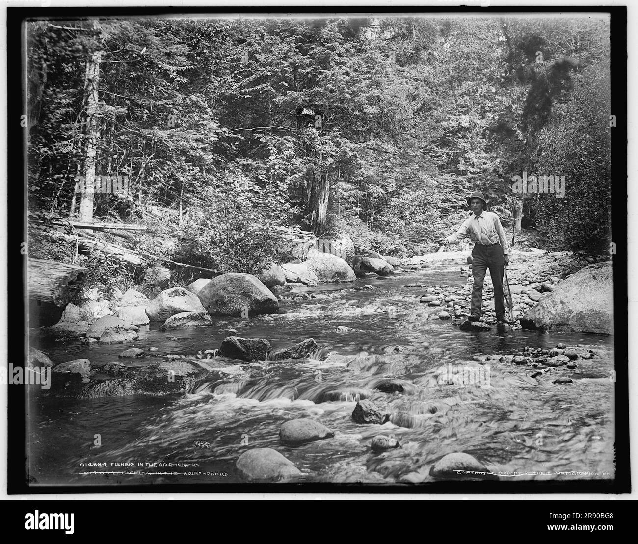 Adirondacks new york state Black and White Stock Photos & Images - Alamy
