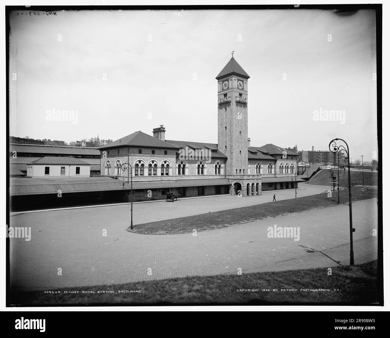 Mount Royal Station, Baltimore, c1902 Stock Photo - Alamy