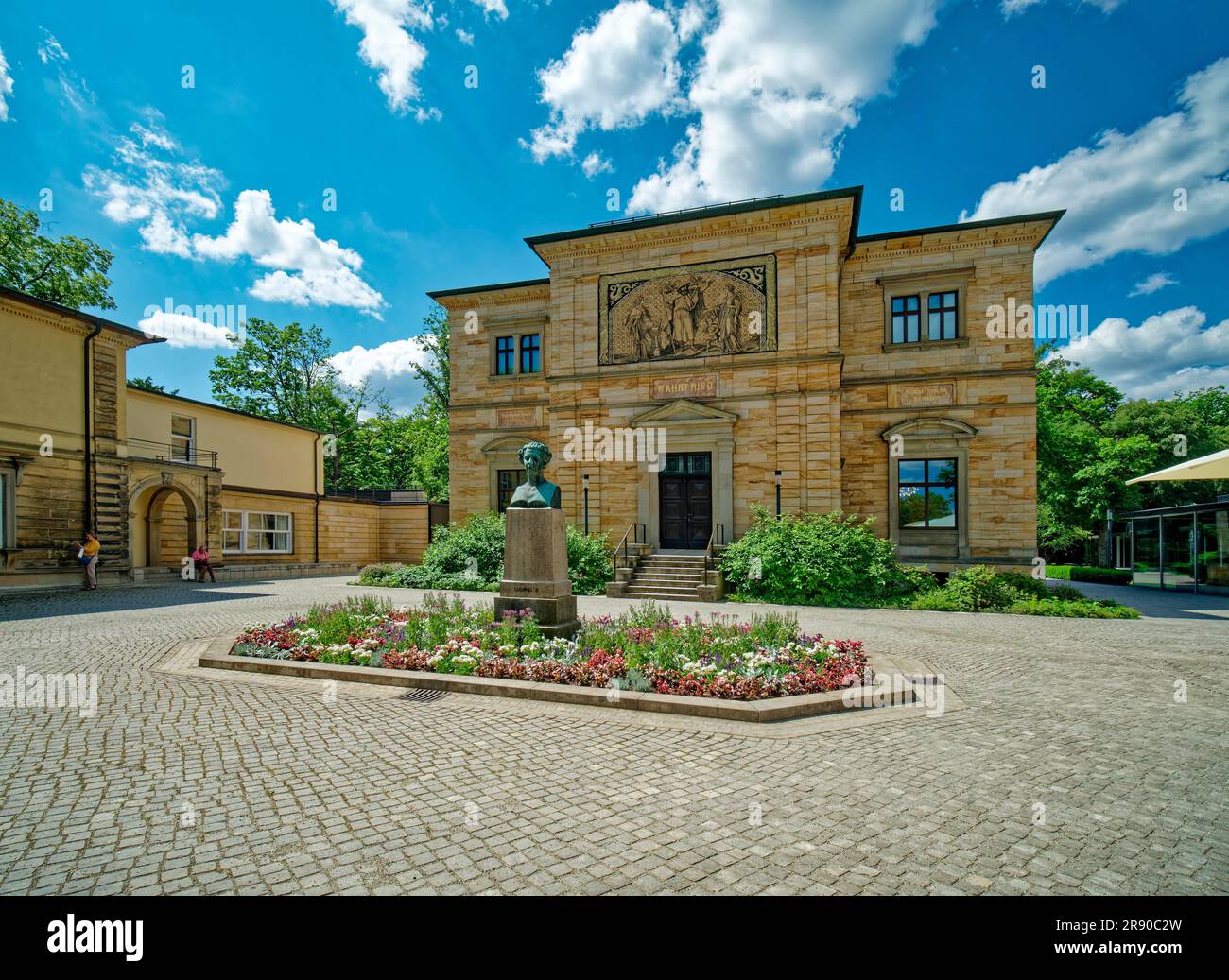 Haus Wahnfried, former home of Richard Wagner, today Richard Wagner ...