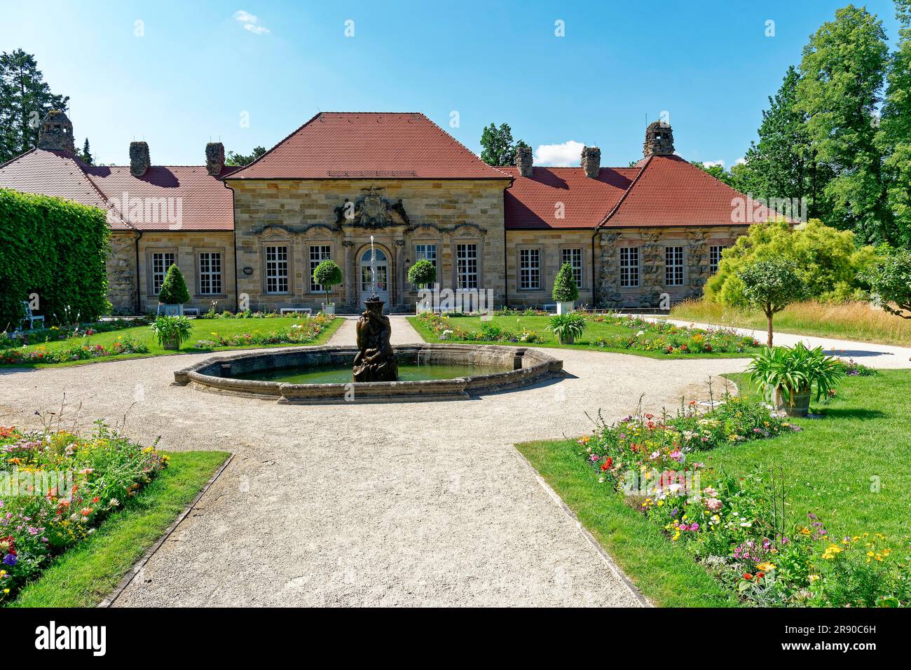 Old Palace, Hermitage, Bayreuth, Bavaria, Germany Stock Photo - Alamy