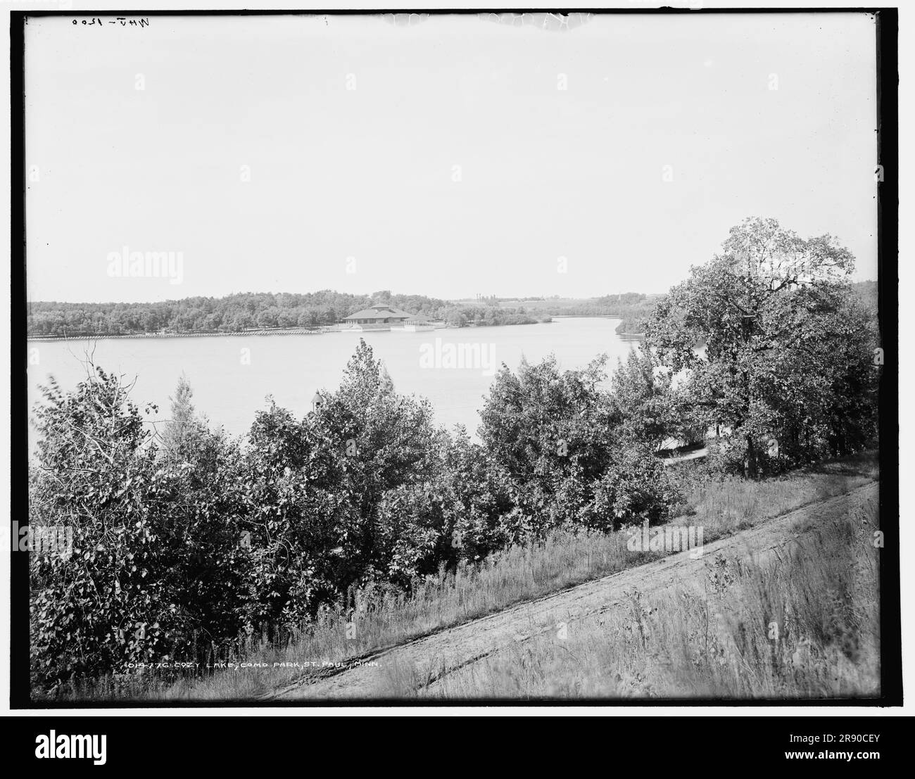 Cozy Lake, Como Park, St. Paul, Minn., (1902 Stock Photo - Alamy