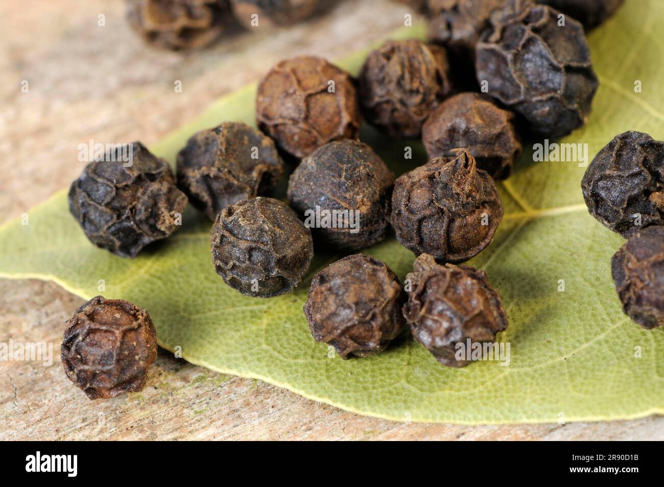 Malabar pepper (Piper nigrum), peppercorn, peppercorns Stock Photo - Alamy