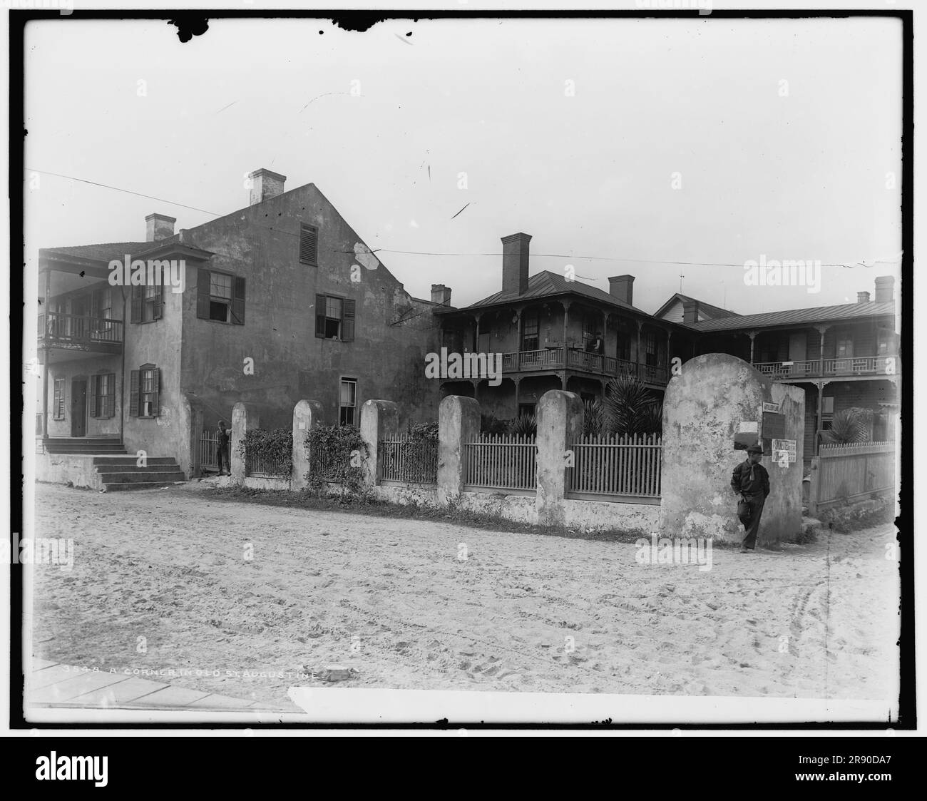 Street corner country road Black and White Stock Photos & Images - Alamy