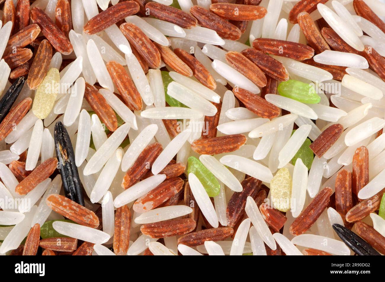 Natural rice mixture, natural rice mix Stock Photo - Alamy