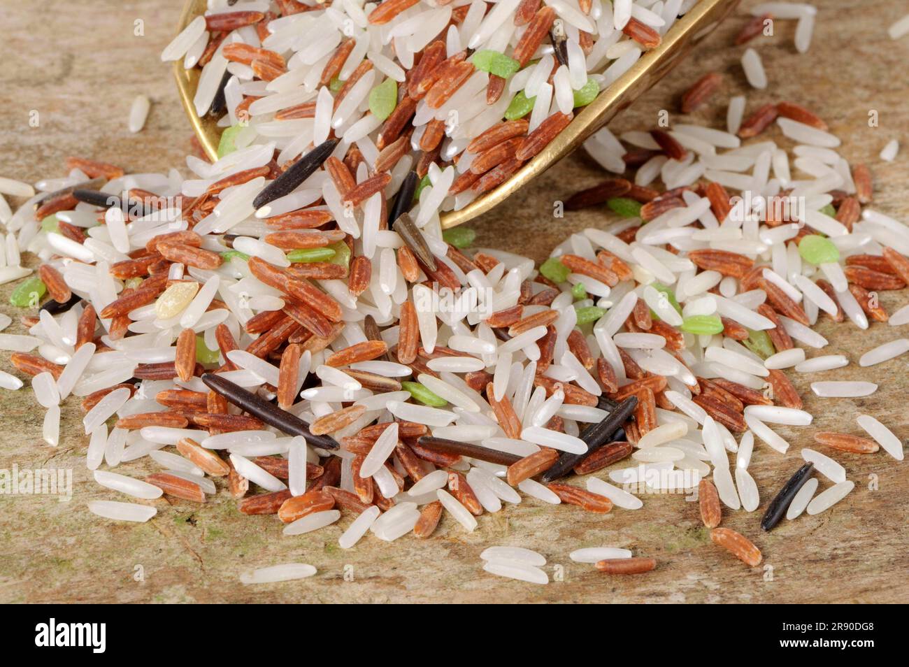 Natural rice mixture, natural rice mix Stock Photo - Alamy
