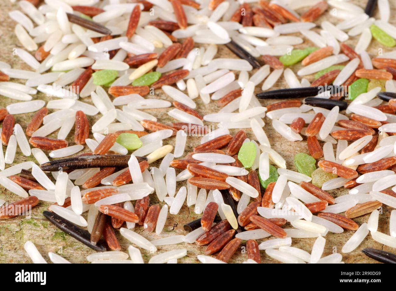Natural rice mixture, natural rice mix Stock Photo - Alamy