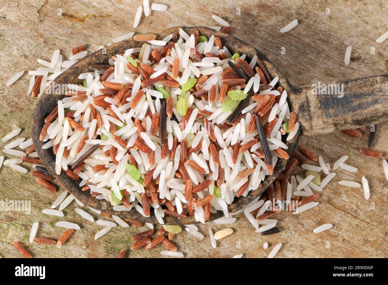 Natural rice mixture, natural rice mix Stock Photo - Alamy