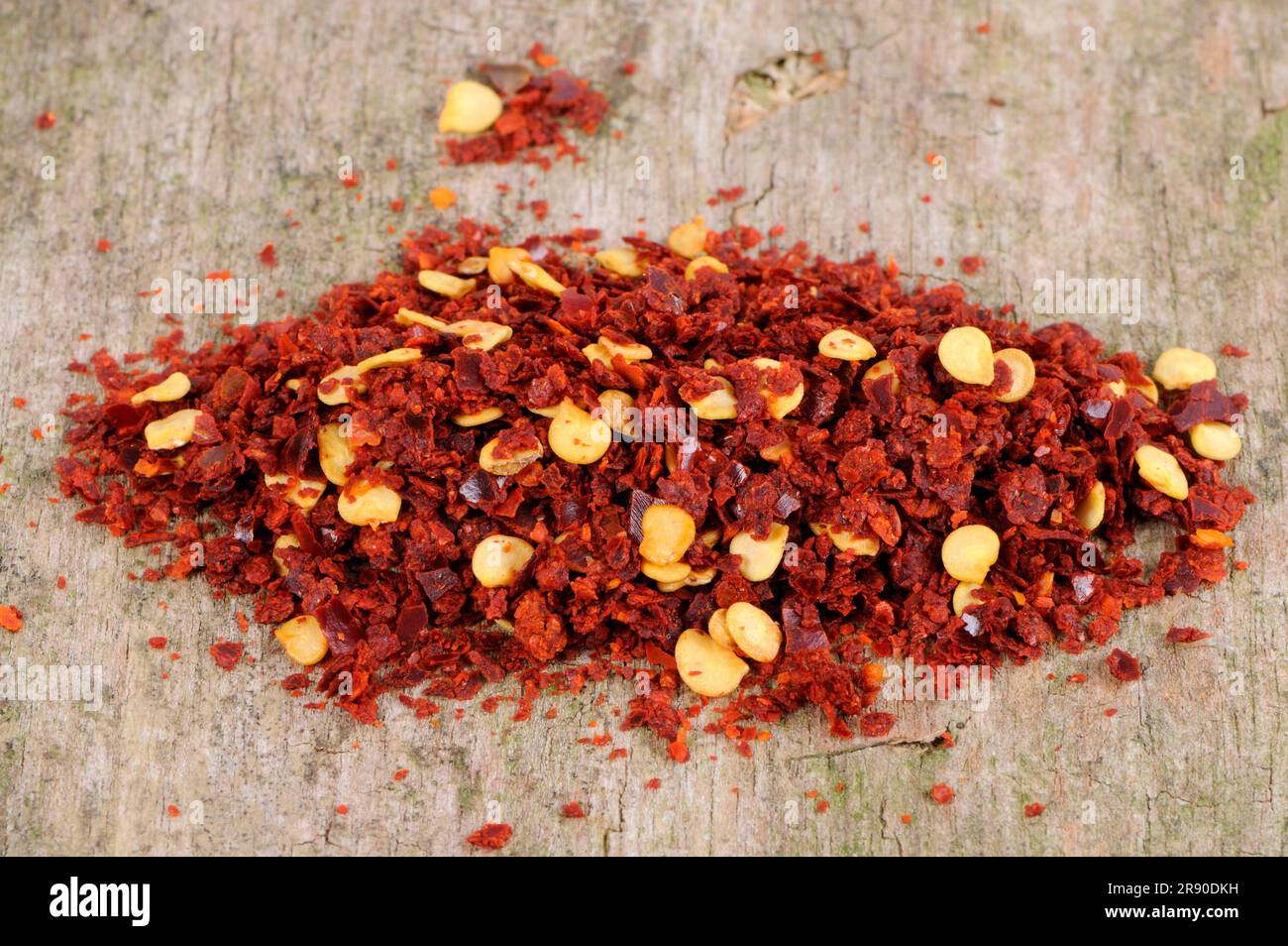 Chilli, coarsely ground (Capsicum annuum Stock Photo - Alamy