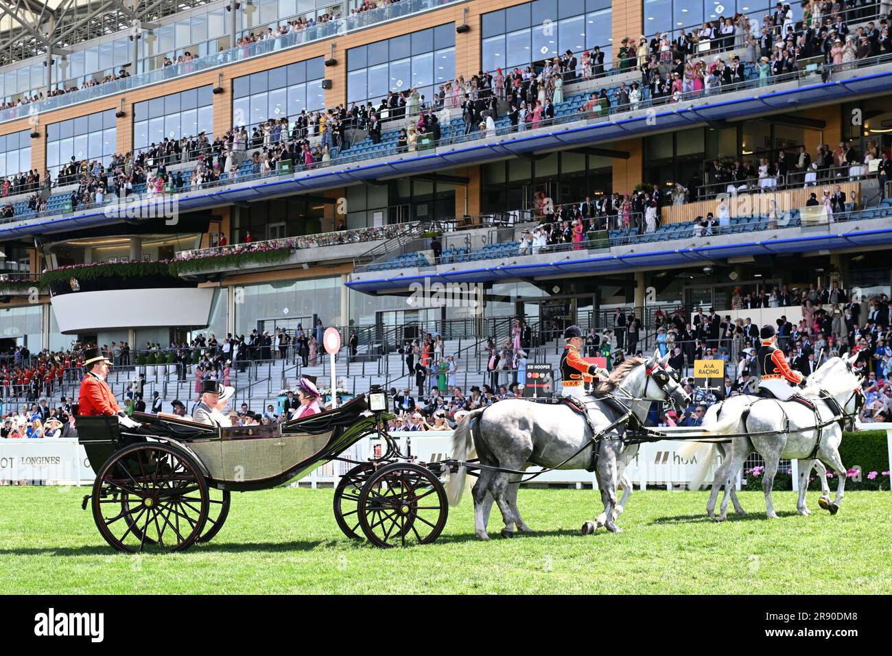 23rd June 2023; Ascot Racecourse, Berkshire, England: Royal Ascot Horse ...