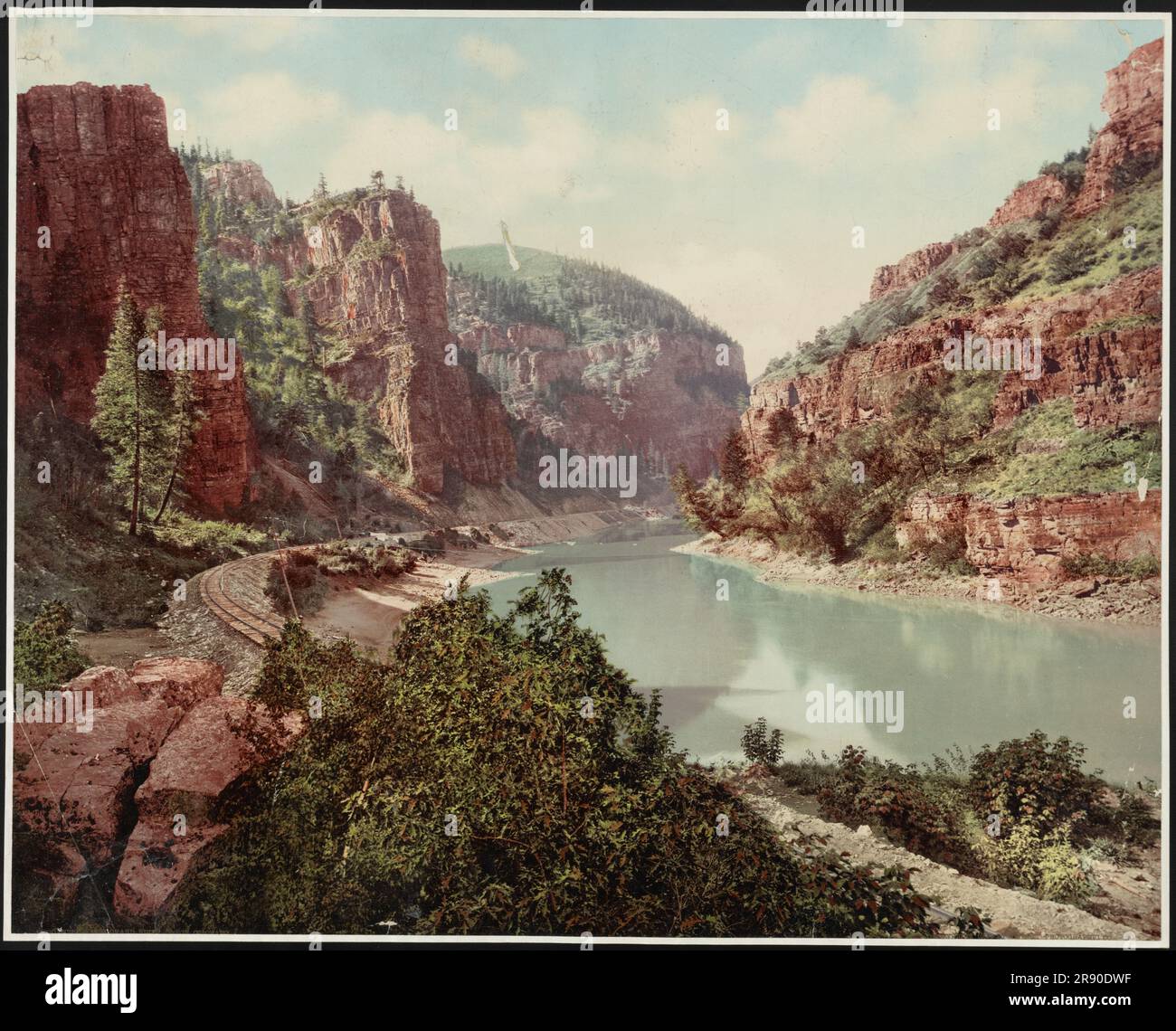 Echo Cliffs, Grand River Canyon, Colorado, c1900 Stock Photo - Alamy