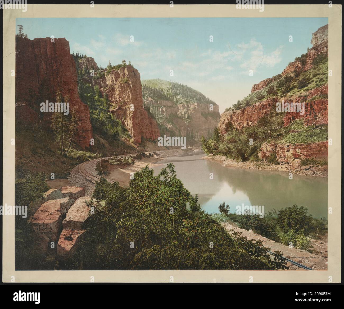 Echo Cliffs, Grand River Canyon, Colo., c1914 Stock Photo - Alamy