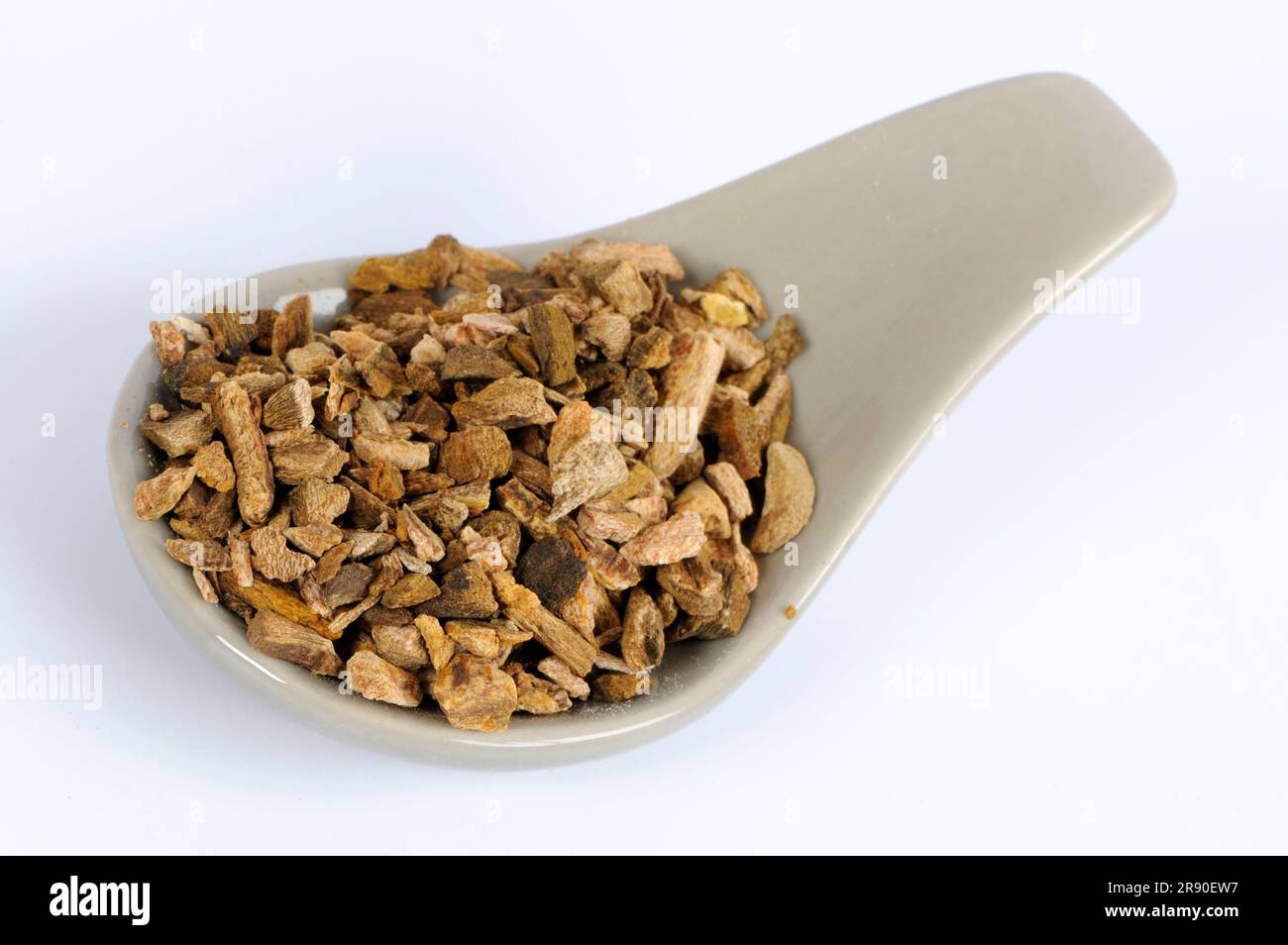 Rhubarb root (Rhei Radix et Rhizoma), Da Huang, cut out, object Stock ...