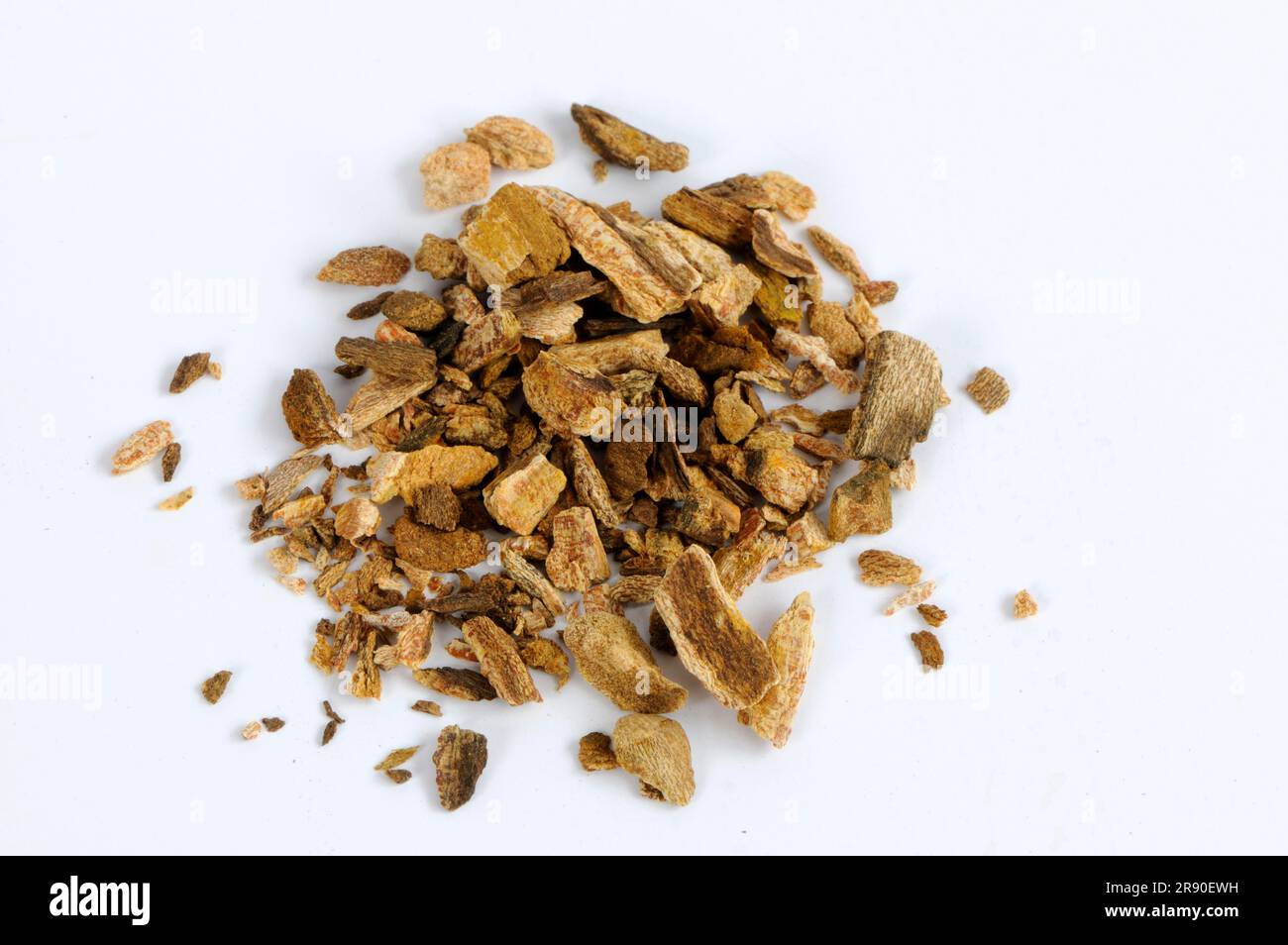 Rhubarb root (Rhei Radix et Rhizoma), Da Huang, cut out, object Stock ...
