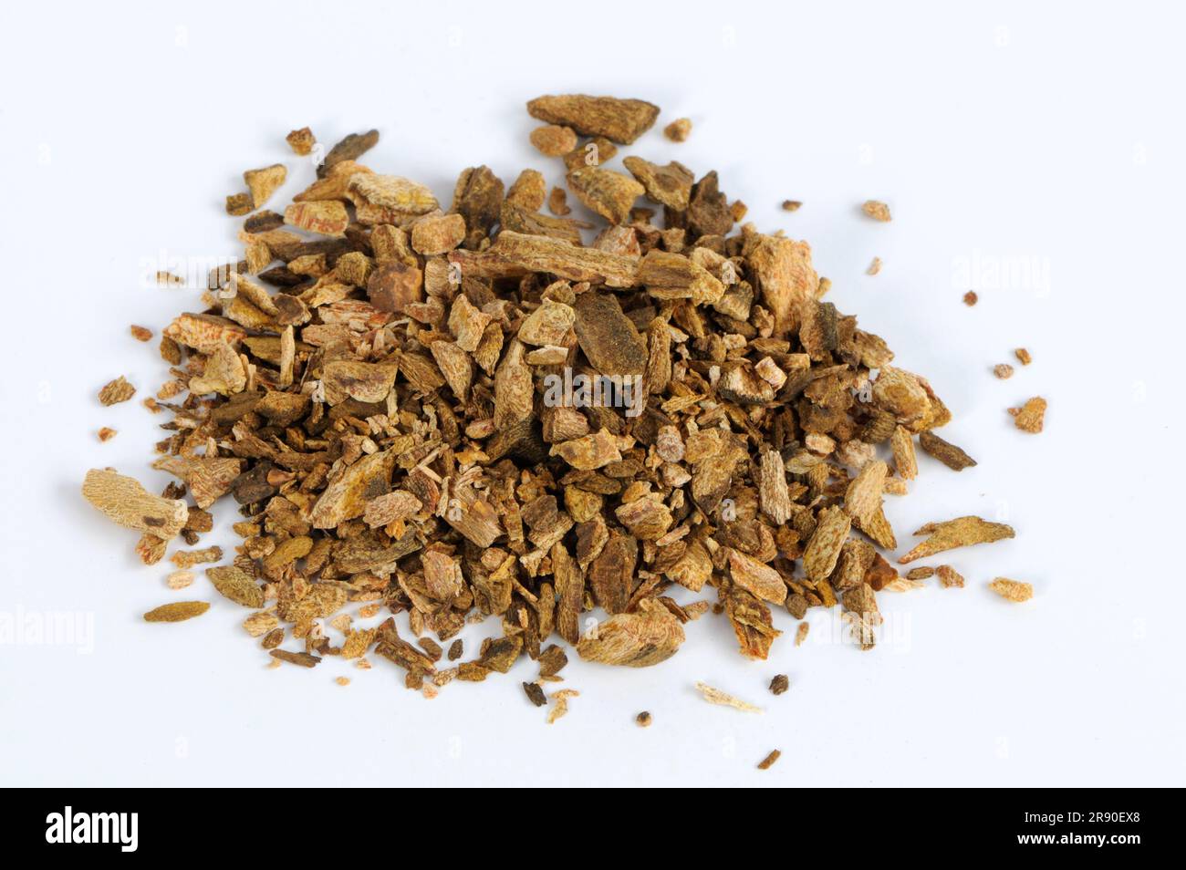 Rhubarb root (Rhei Radix et Rhizoma), Da Huang, cut out, object Stock ...