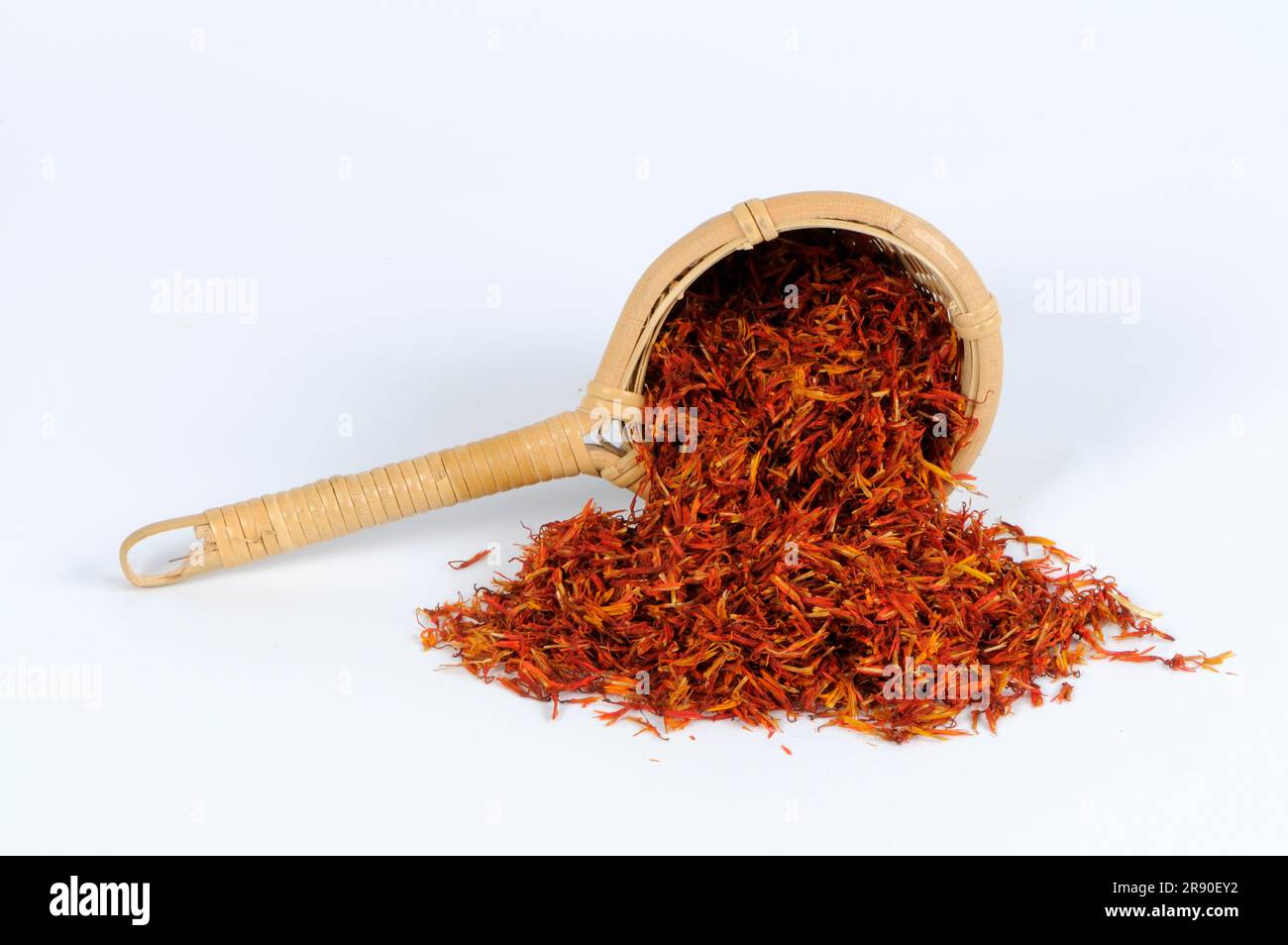 Safflower flowers (Carthami Flos), Hong Hua, cut out, object Stock ...