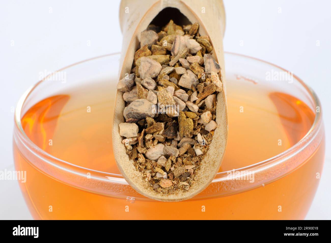 Cup of Rhubarb Root Tea (Rhei Radix et Rhizoma), Rhubarb Root Tea, Da ...