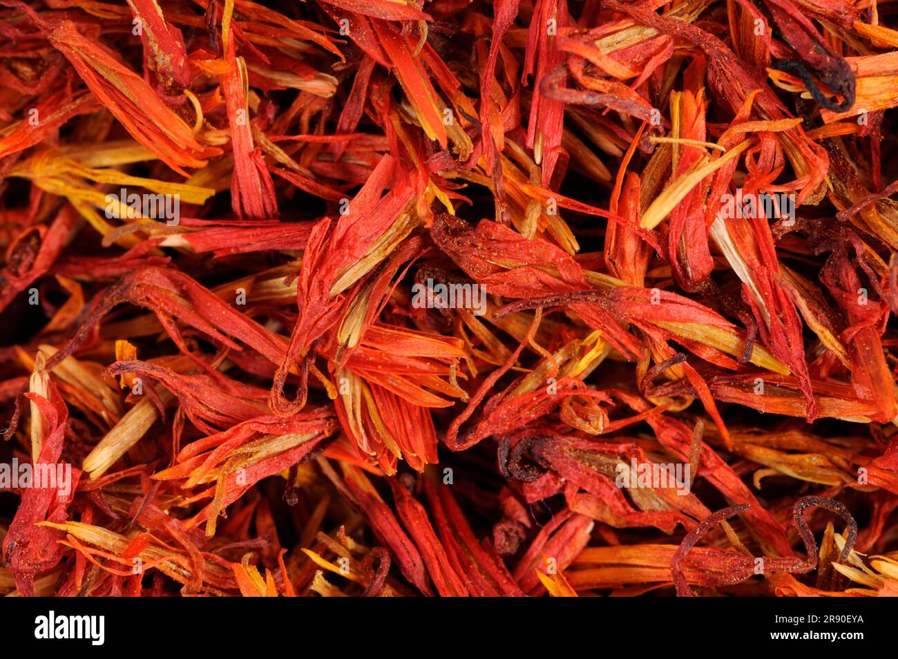 Safflower flowers (Carthami Flos), Hong Hua Stock Photo - Alamy
