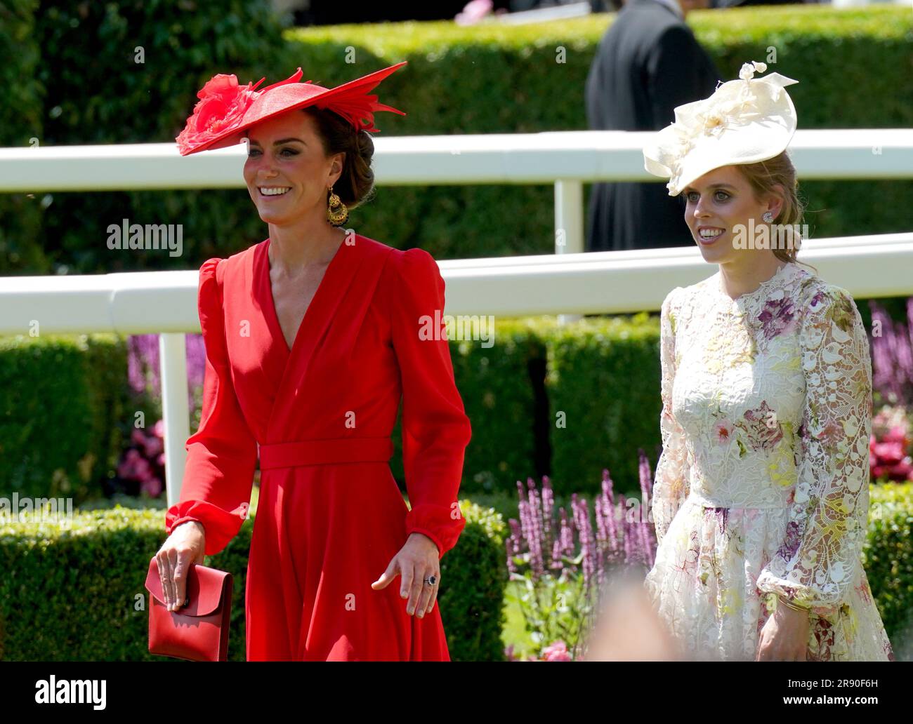 The Princess of Wales and Princess Beatrice during day four of Royal ...