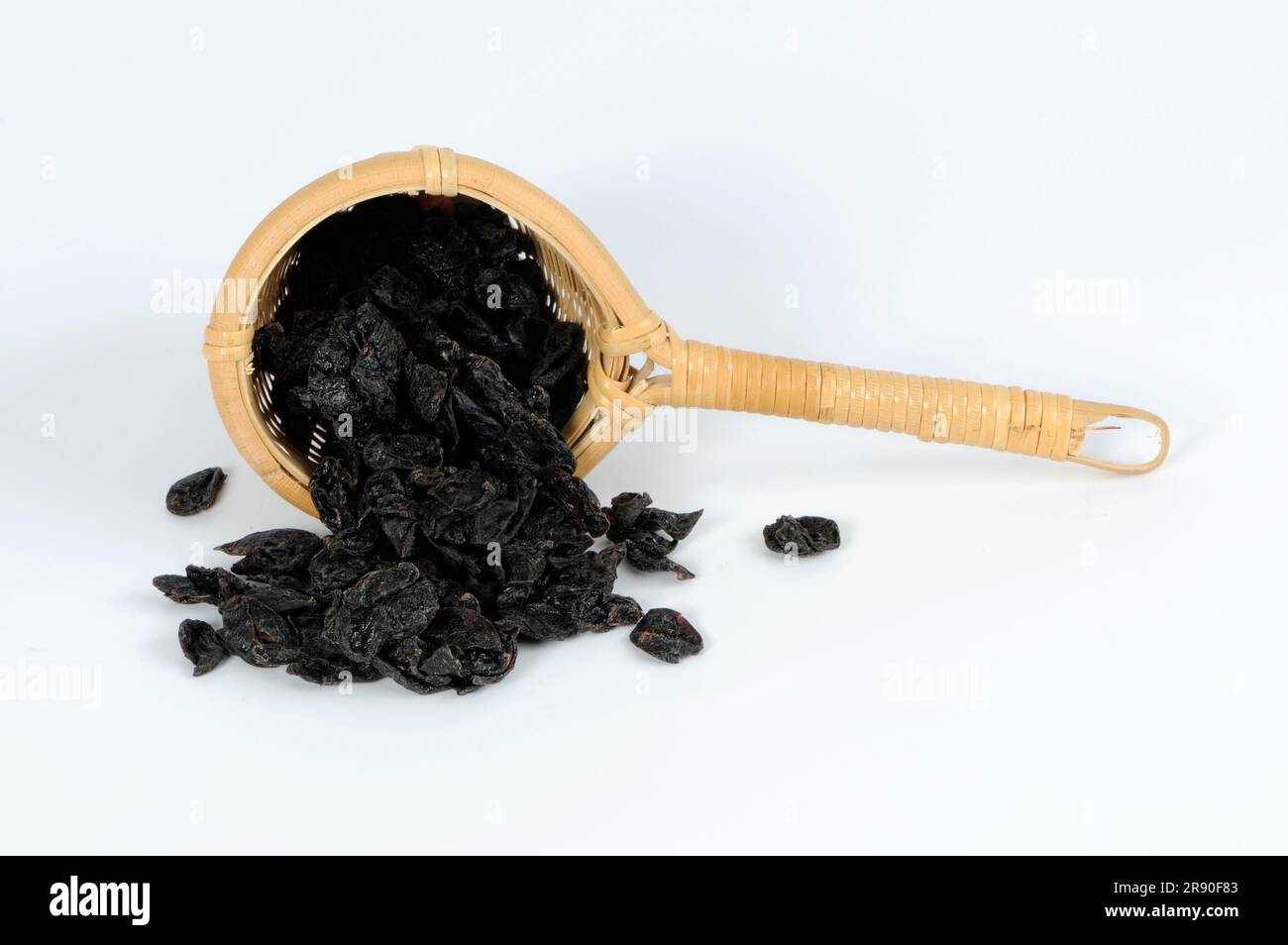 Japanese Cornelian Cherry Fruit (Corni Fructus), Shan Zhu Yu, cut out ...