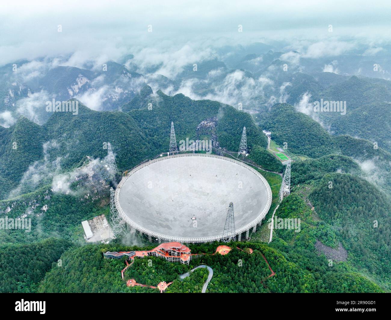 Pingtang. 22nd June, 2023. This aerial photo taken on June 22, 2023 ...