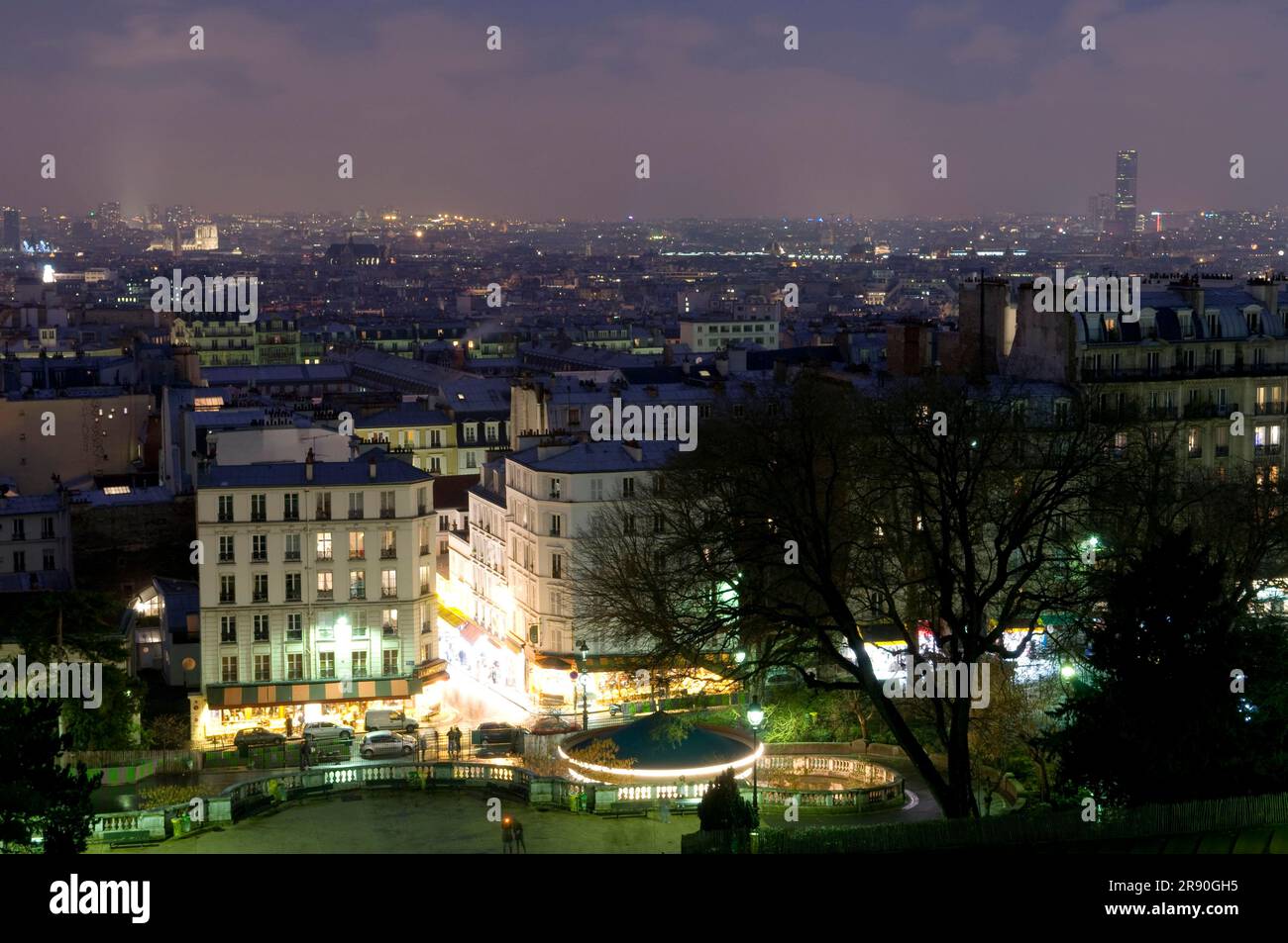 View from Montmartre, Paris, France Stock Photo - Alamy