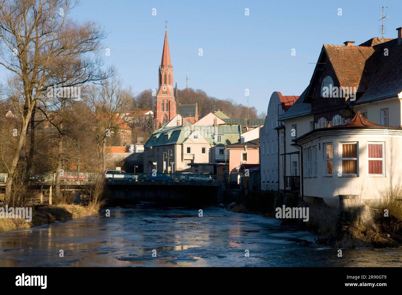 Grosser Regen, Zwiesel, Bavarian Forest, Bavaria, Germany Stock Photo ...