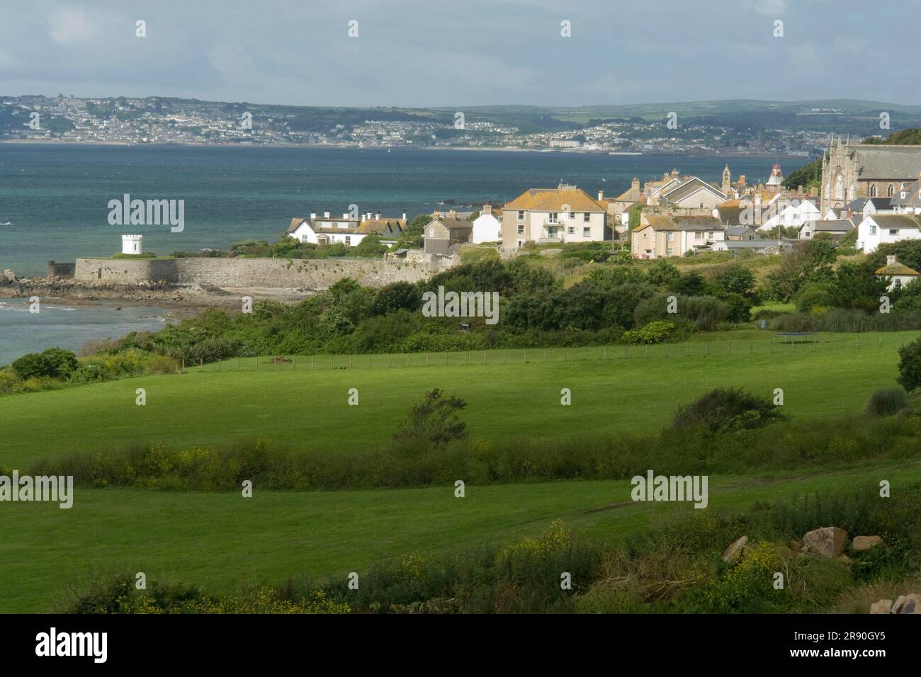 Marazion, Mounts Bay, Cornwall, England, United Kingdom Stock Photo - Alamy