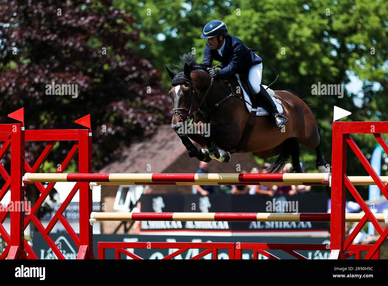 Hassocks, United Kingdom, 23 Jun 2023. The Al Shira'aa Hickstead Derby ...