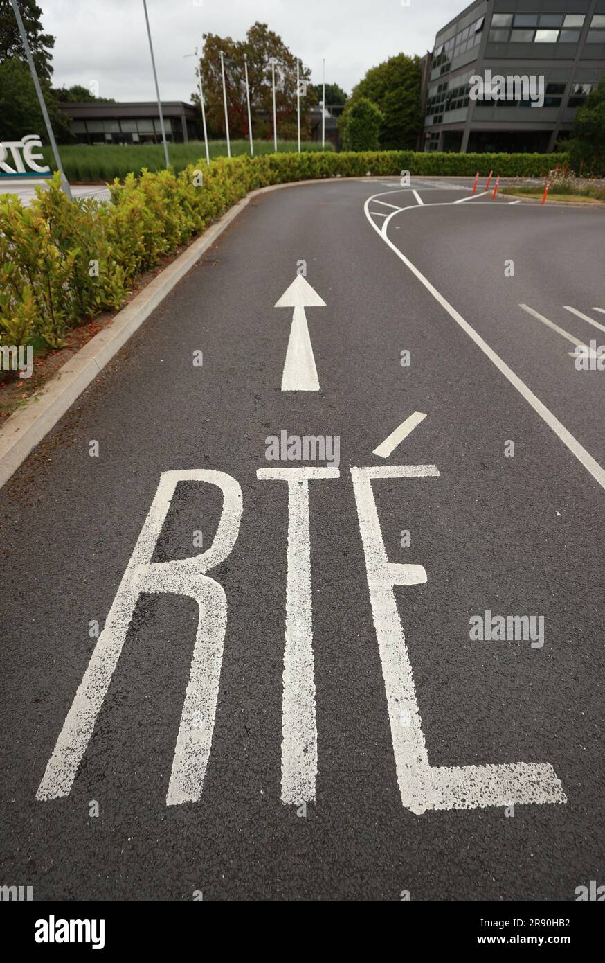 The RTE Television Studios in Donnybrook, near Dublin in the Republic ...